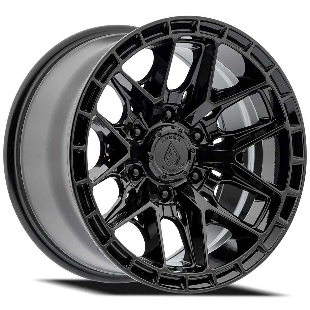20x10 ARENA A114 BATTLE GLOSSY BLACK Wheel 8x170 (-18mm) – LTW Motorsports