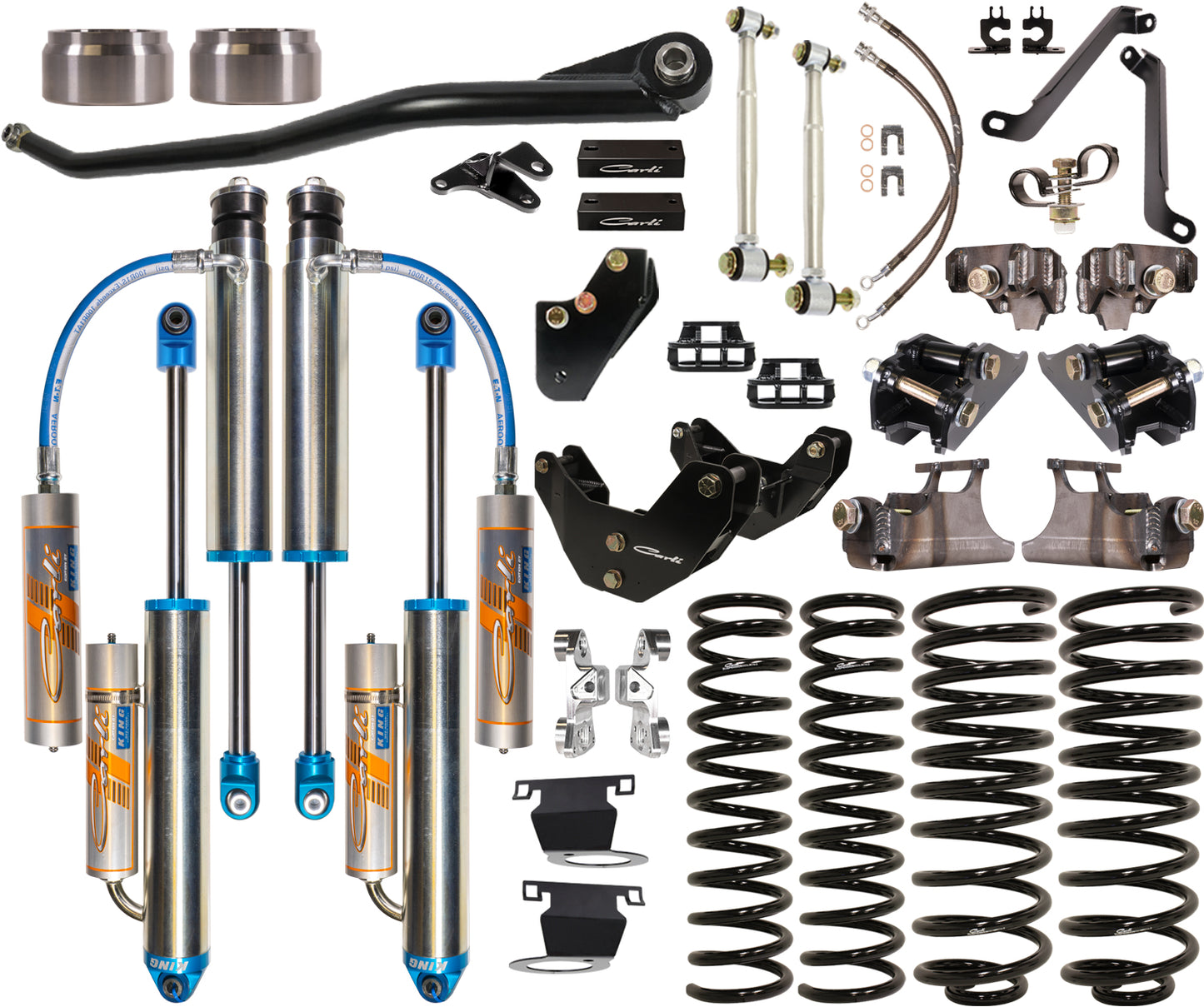 Dominator 3.0 Leveling Base 3 Lift 2019-22 RAM 2500 Gas Carli Suspensi ...