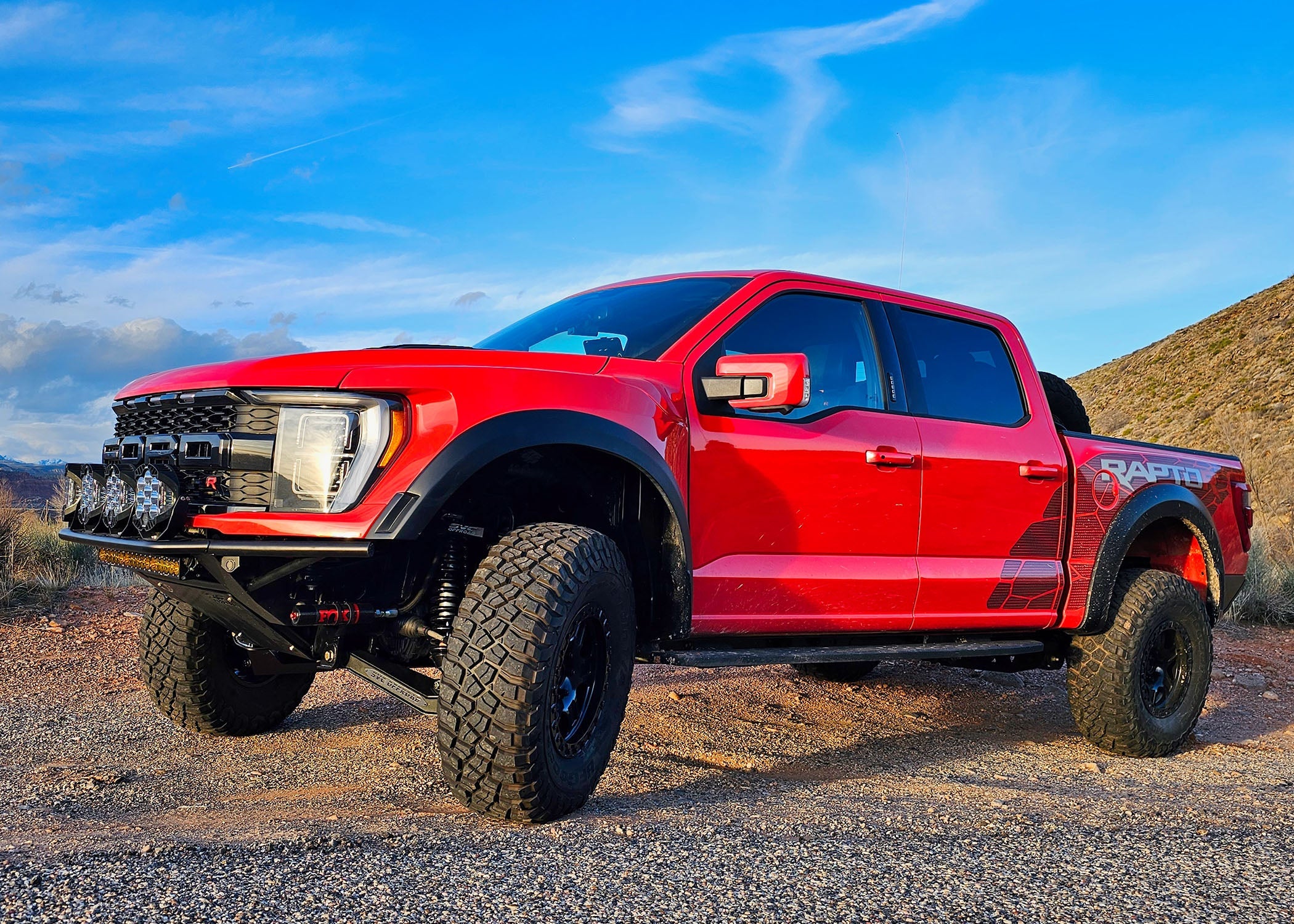 2021+ Ford Raptor R SVC Offroad Baja Bumper / With SVC Offroad Heat Ex ...